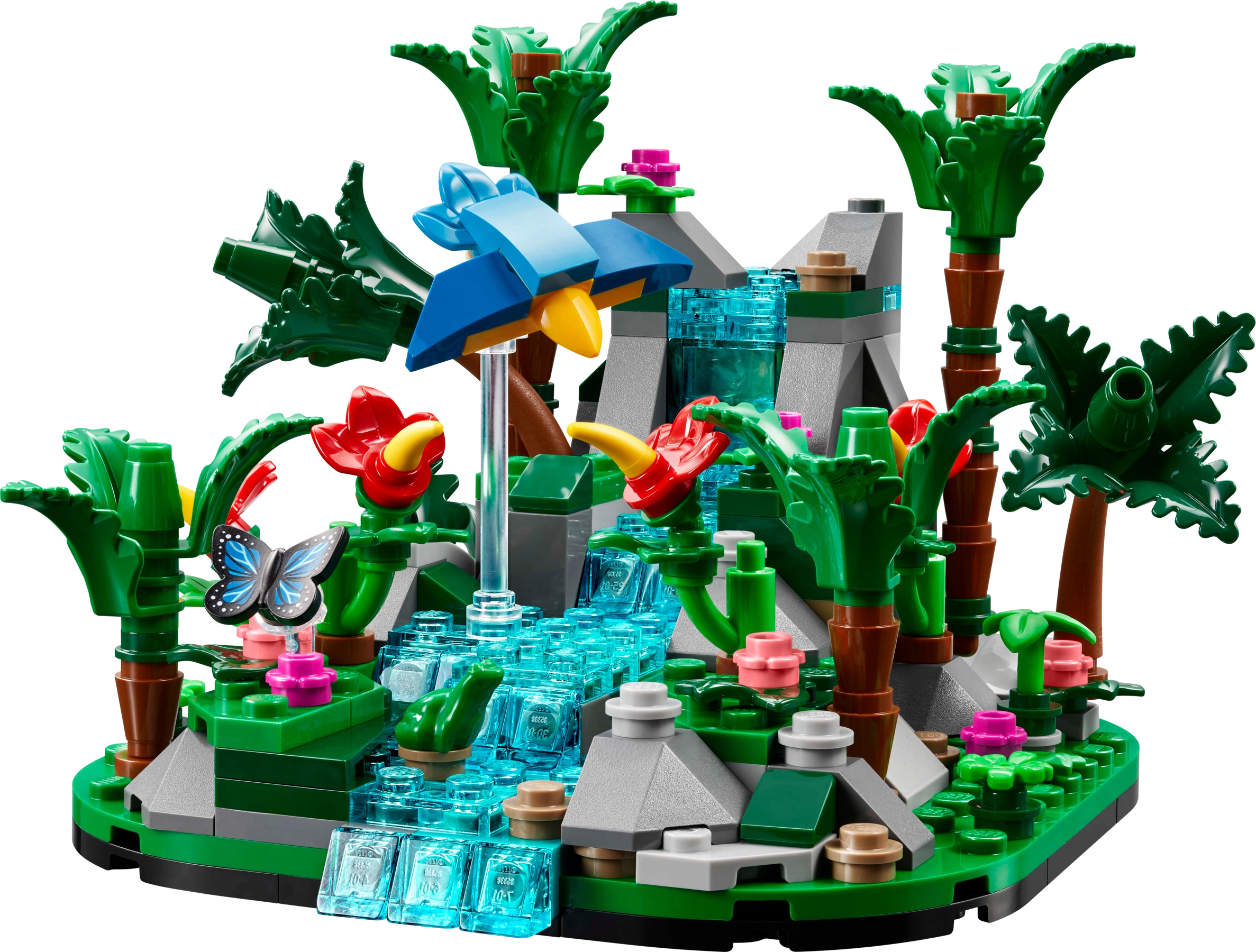 LEGO 40782 Tropical Rainforest Diorama | Brickver
